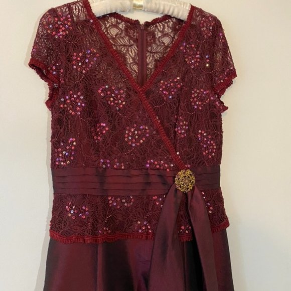 KM Collections | Dresses | Km Collections Dress By Milla Bell Red Gown ...